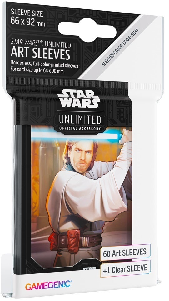 Gamegenic Star Wars Unlimited Art Sleeves - Obi-Wan Kenobi | The Gaming ...