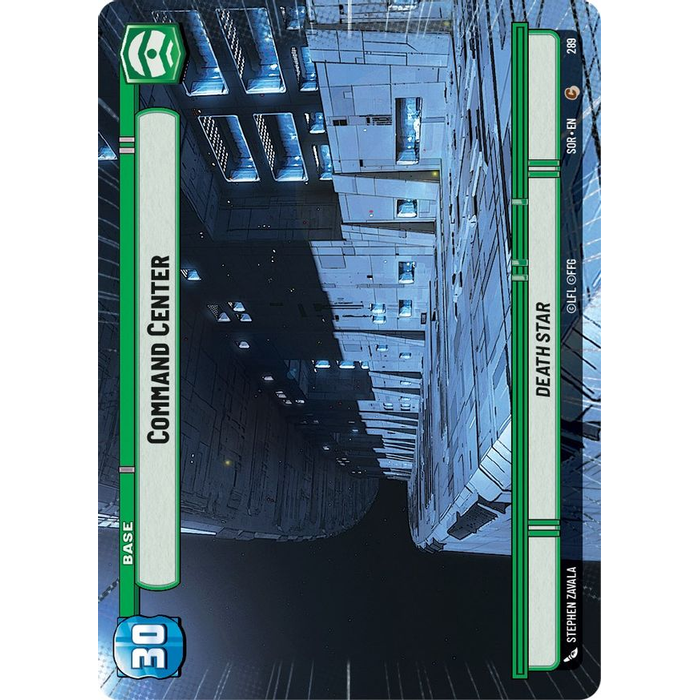 Command Center // Shield (Hyperspace) [SWU - Spark of Rebellion Common ...